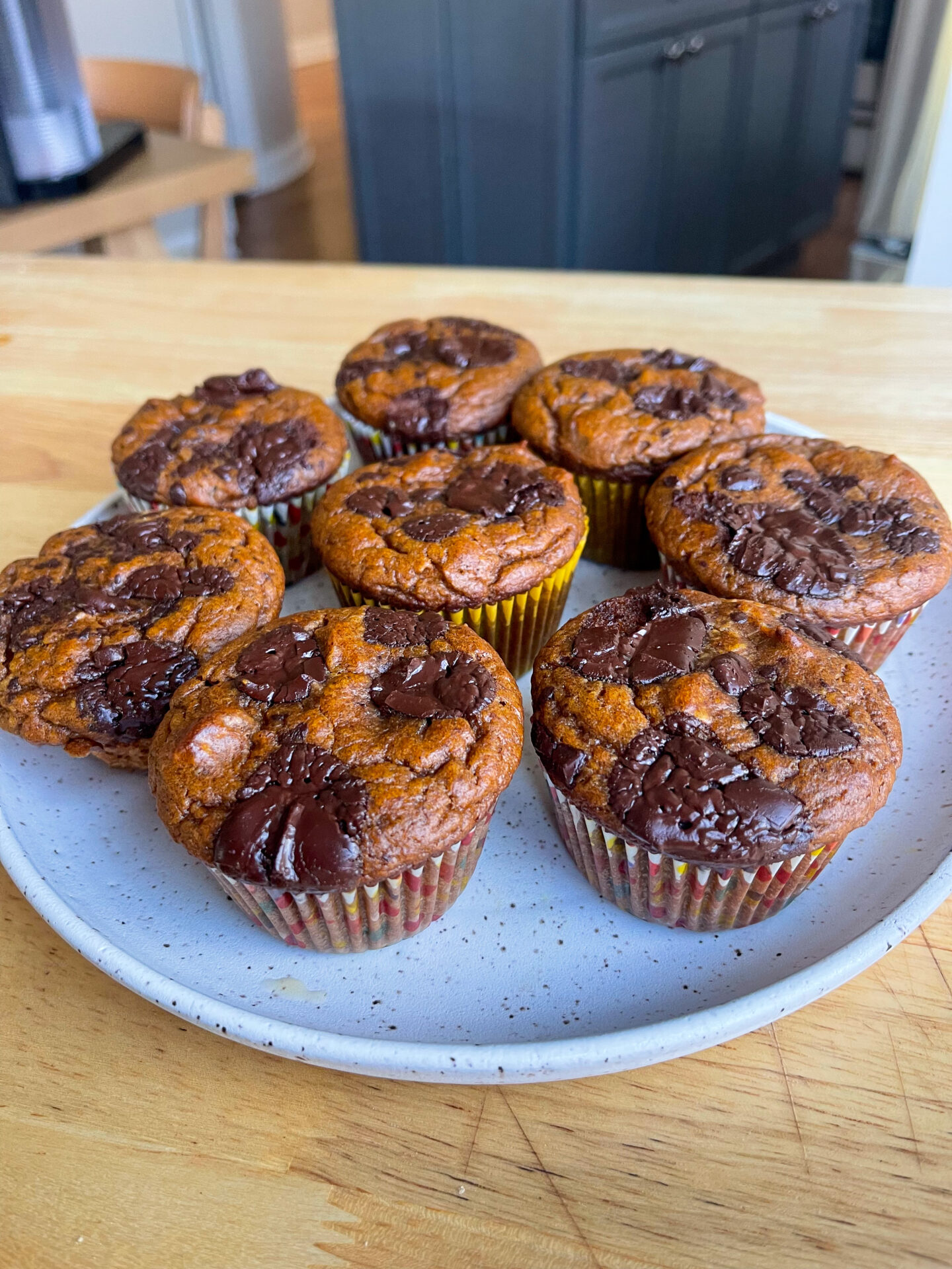 Flourless Pumpkin Muffins - Happy Balanced Life