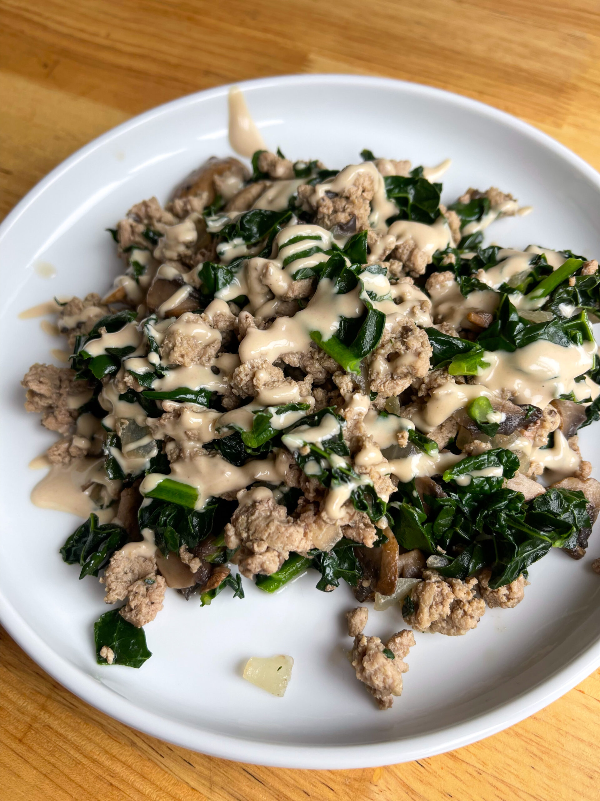 Turkey and Kale Skillet - Happy Balanced Life