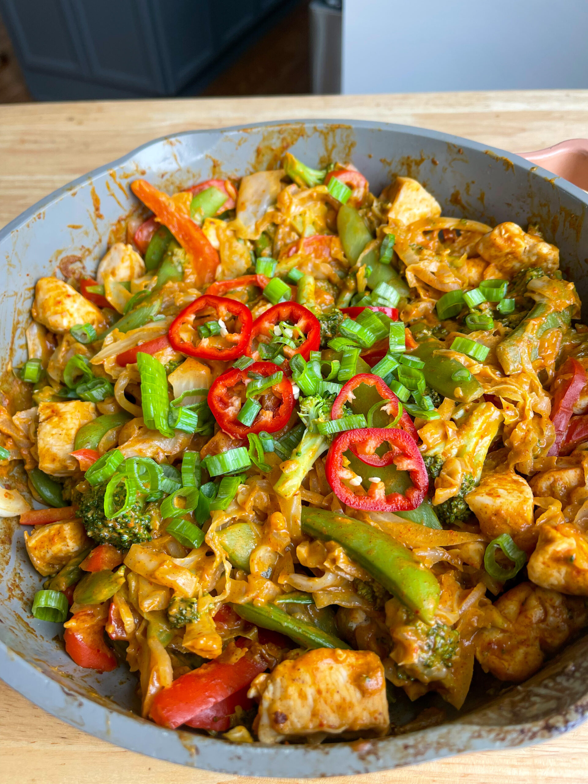 Peanut Butter Chicken - Happy Balanced Life