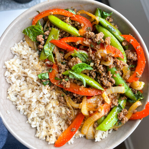 Thai Basil Beef (Pad Kra Pao) - Happy Balanced Life